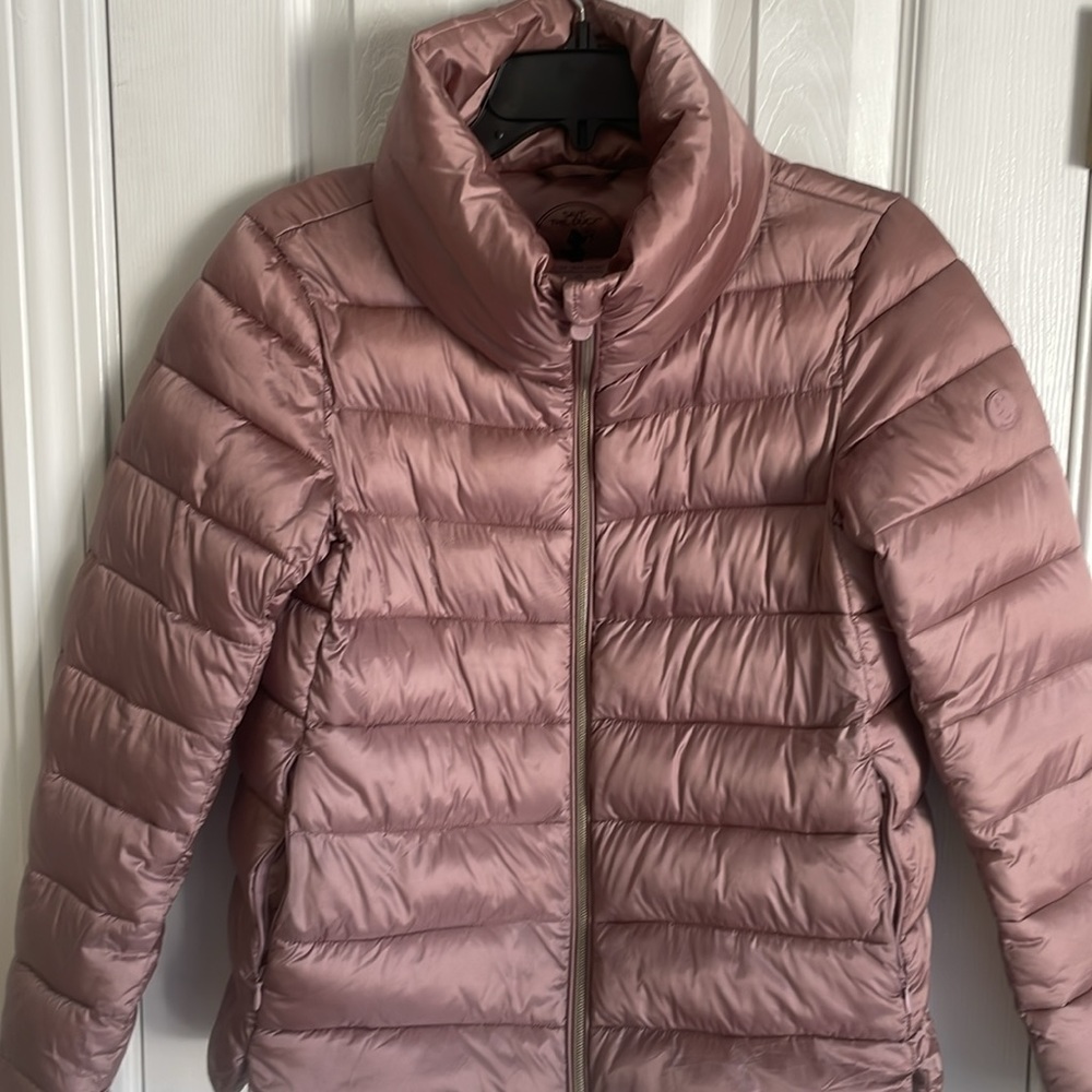 Save The Duck Elsie Short Women’s Pink Puffer Jacket - Gem